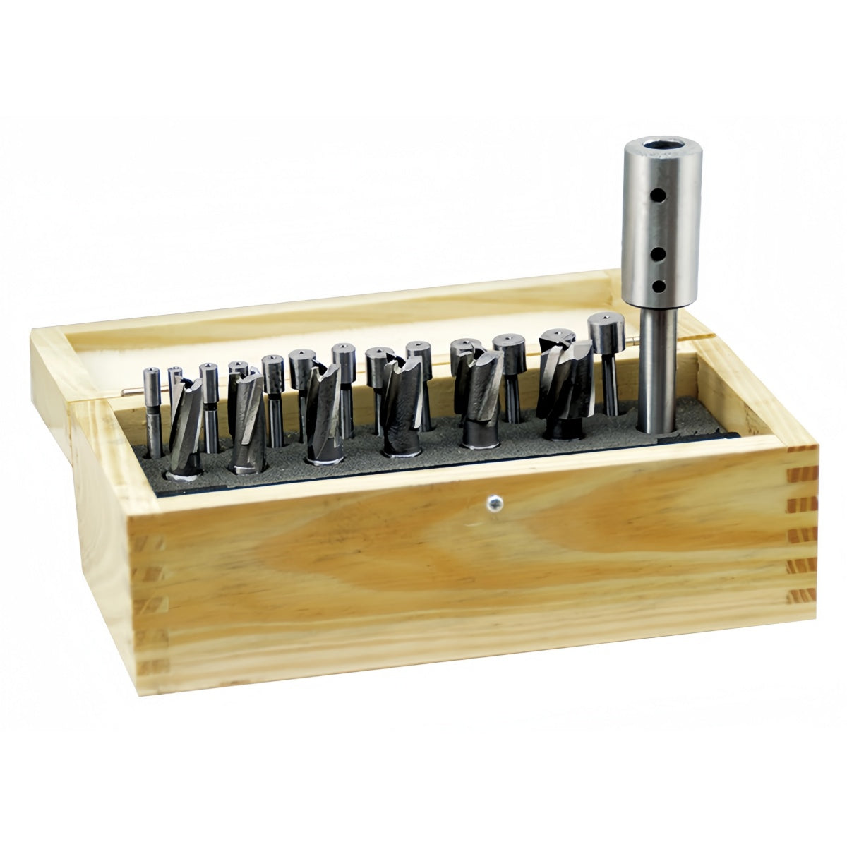 HSS Interchangeable Pilot Counterbore 21pc Set - Metric – Ausee ...