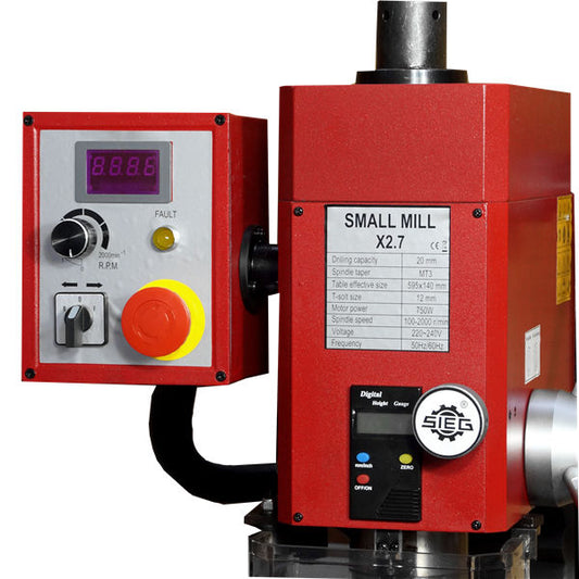 SIEG X2.7L Milling Machine – Ausee Machines & Tools