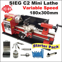 SIEG C2/180x300mm Mini Metalworking Hobby Lathe - Ausee – Ausee ...